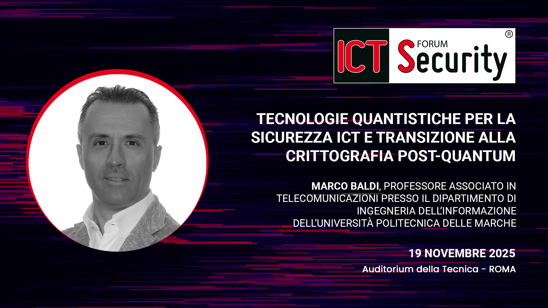 Forum ICT Security 2025 - Speech Marco Baldi